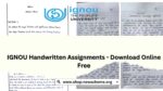 IGNOU Books Download 2025 – Free PDF Study Material for All Courses