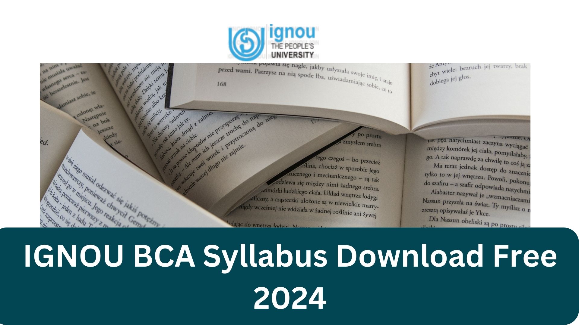 IGNOU BCA Syllabus Download PDF 2024: Direct Link IGNOU BCA Syllabus Download PDF 2024: Direct Link