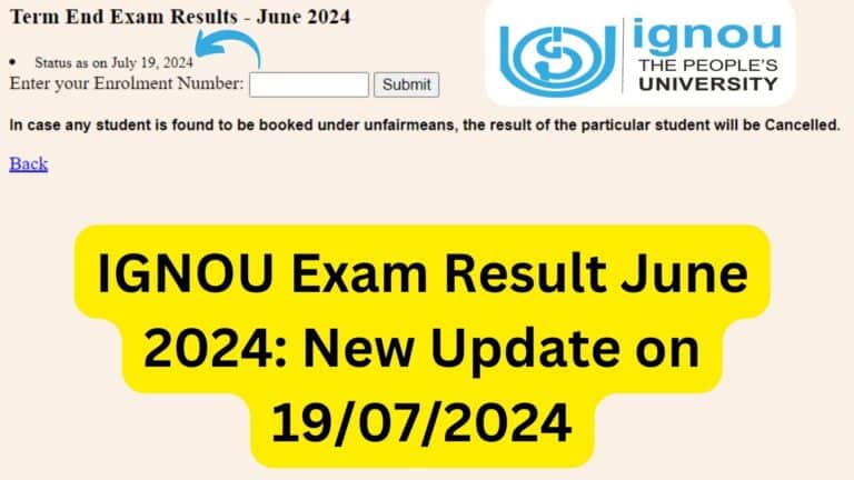 IGNOU Date Sheet June 2024 (Final): Download PDF
