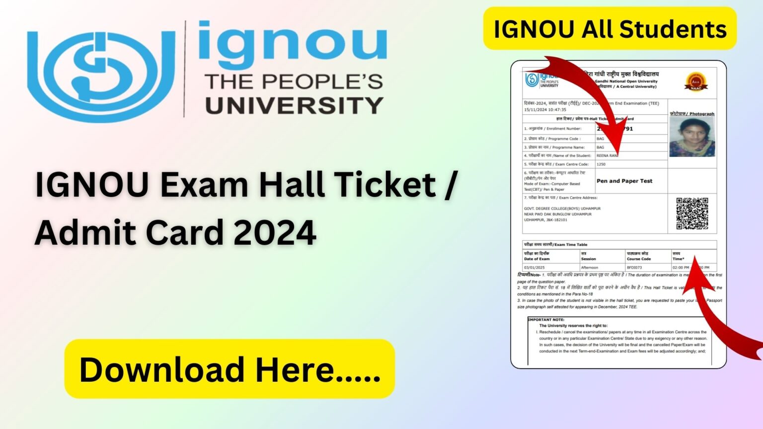 How to Create DEB ID IGNOU 2025: A Complete Guide