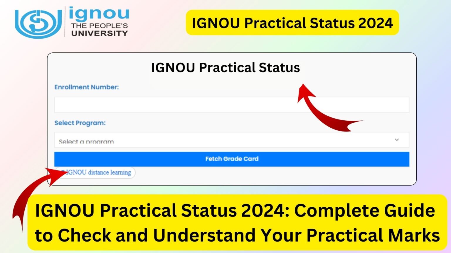 IGNOU Student Management System 2024: A Comprehensive Guide