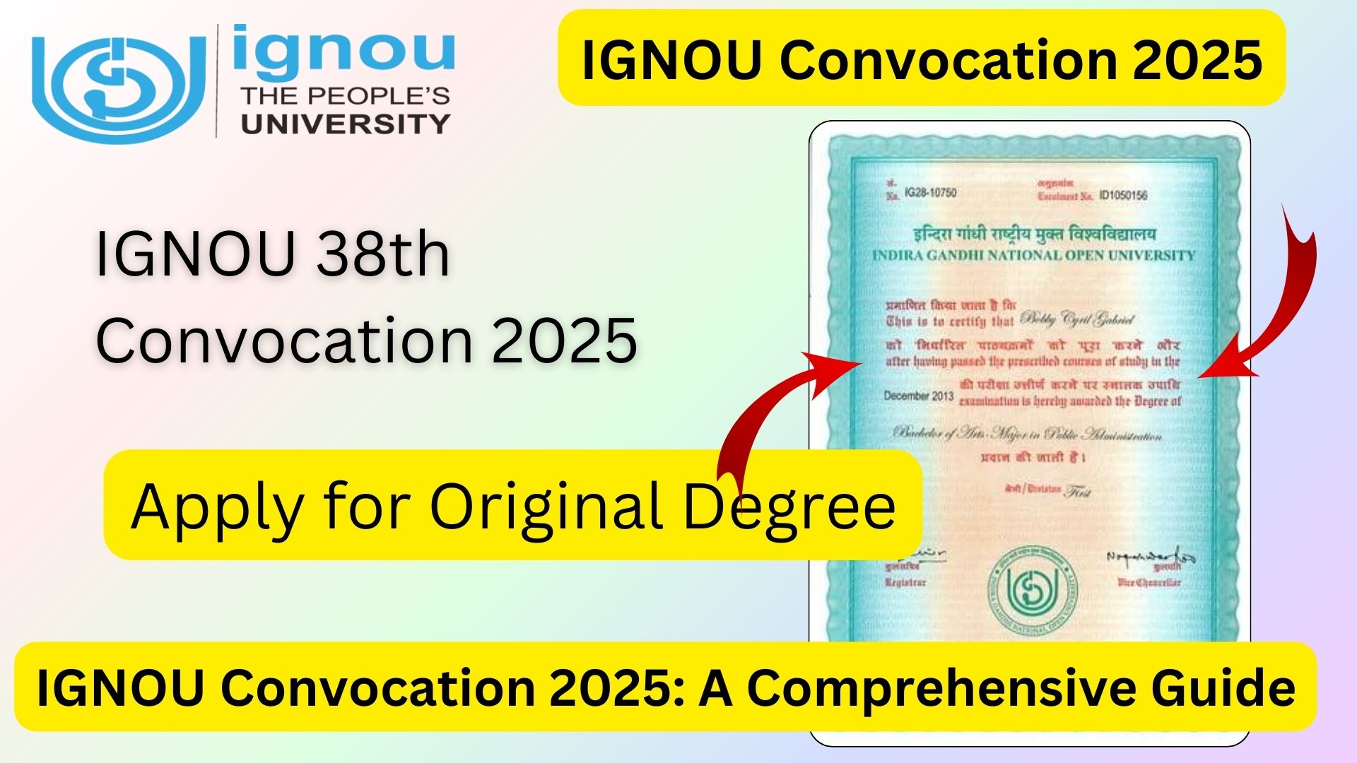 IGNOU Degree Apply 2025: A Step-by-Step Guide