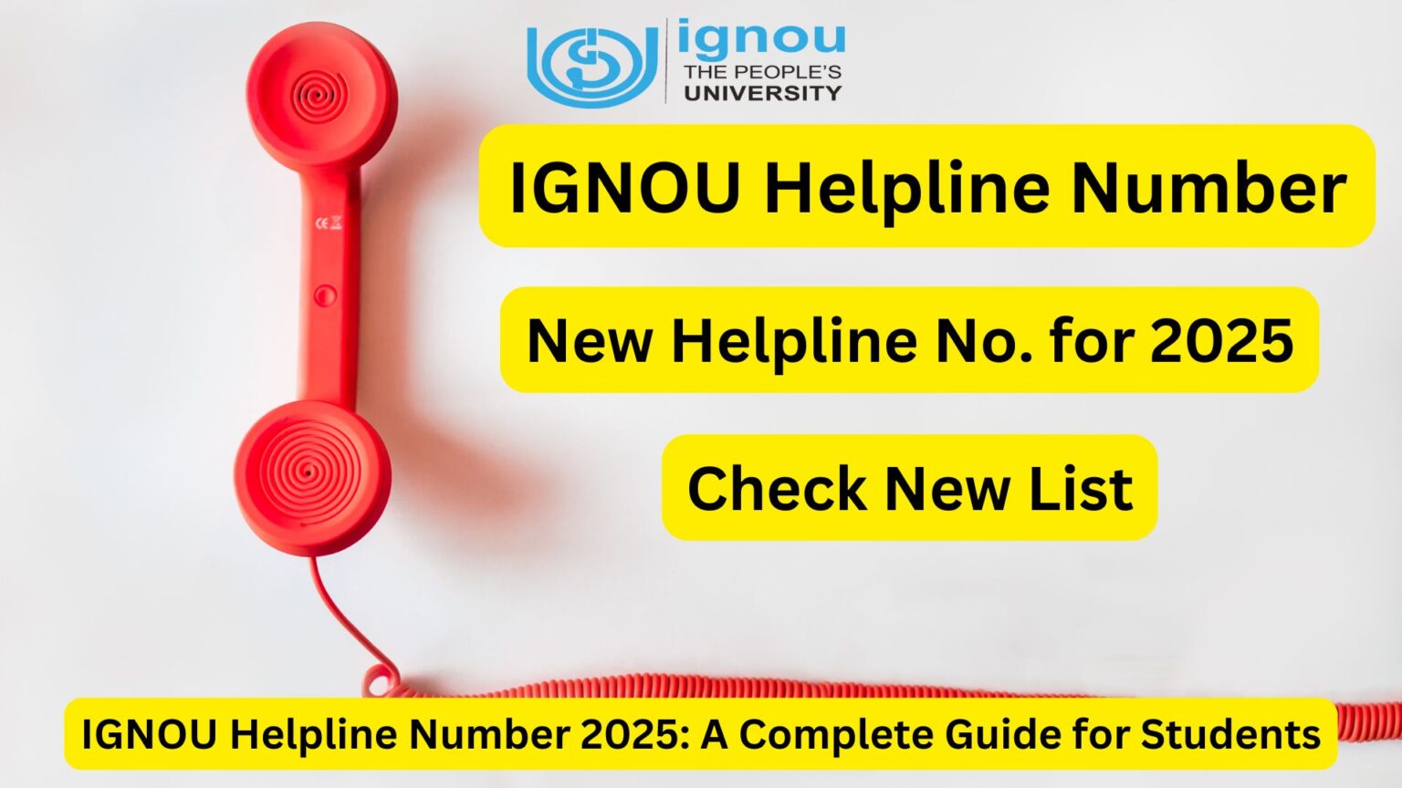 IGNOU Prospectus 2024 (PDF): Your Complete Guide to Courses, Admissions ...