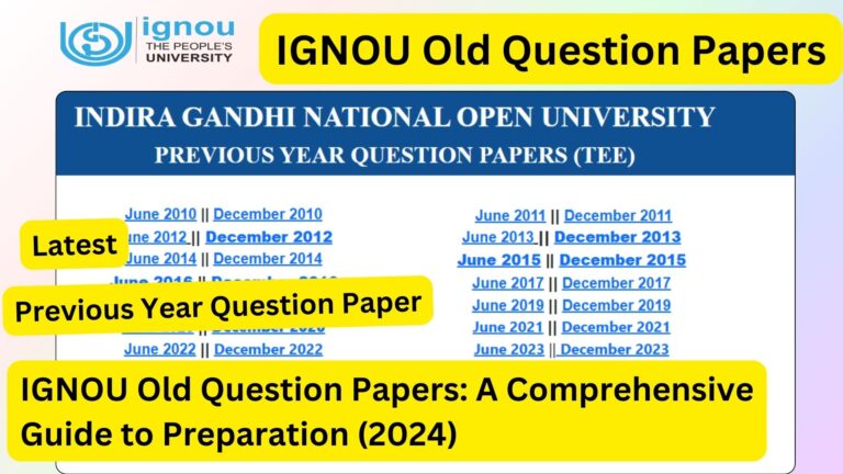 IGNOU Assignment Status Check Link 2025: Complete Guide