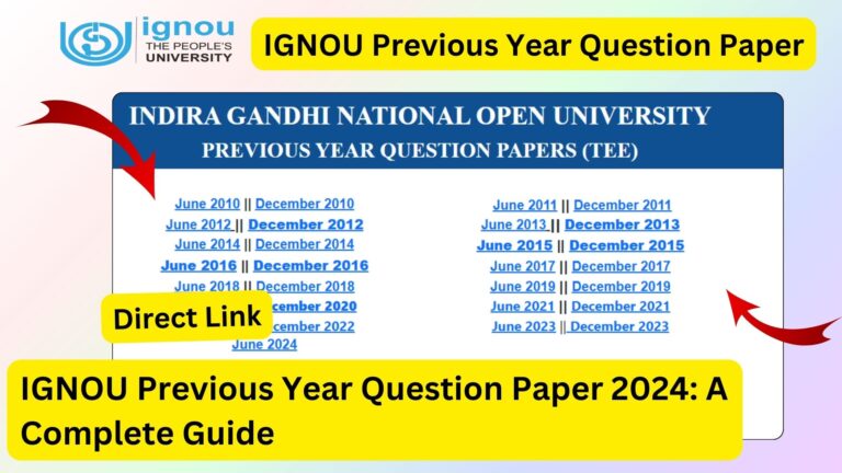 IGNOU Date Sheet June 2025: Download the Exam Schedule