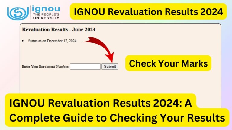 IGNOU Assignment Result 2025 – Check Your Marks & Percentage Online