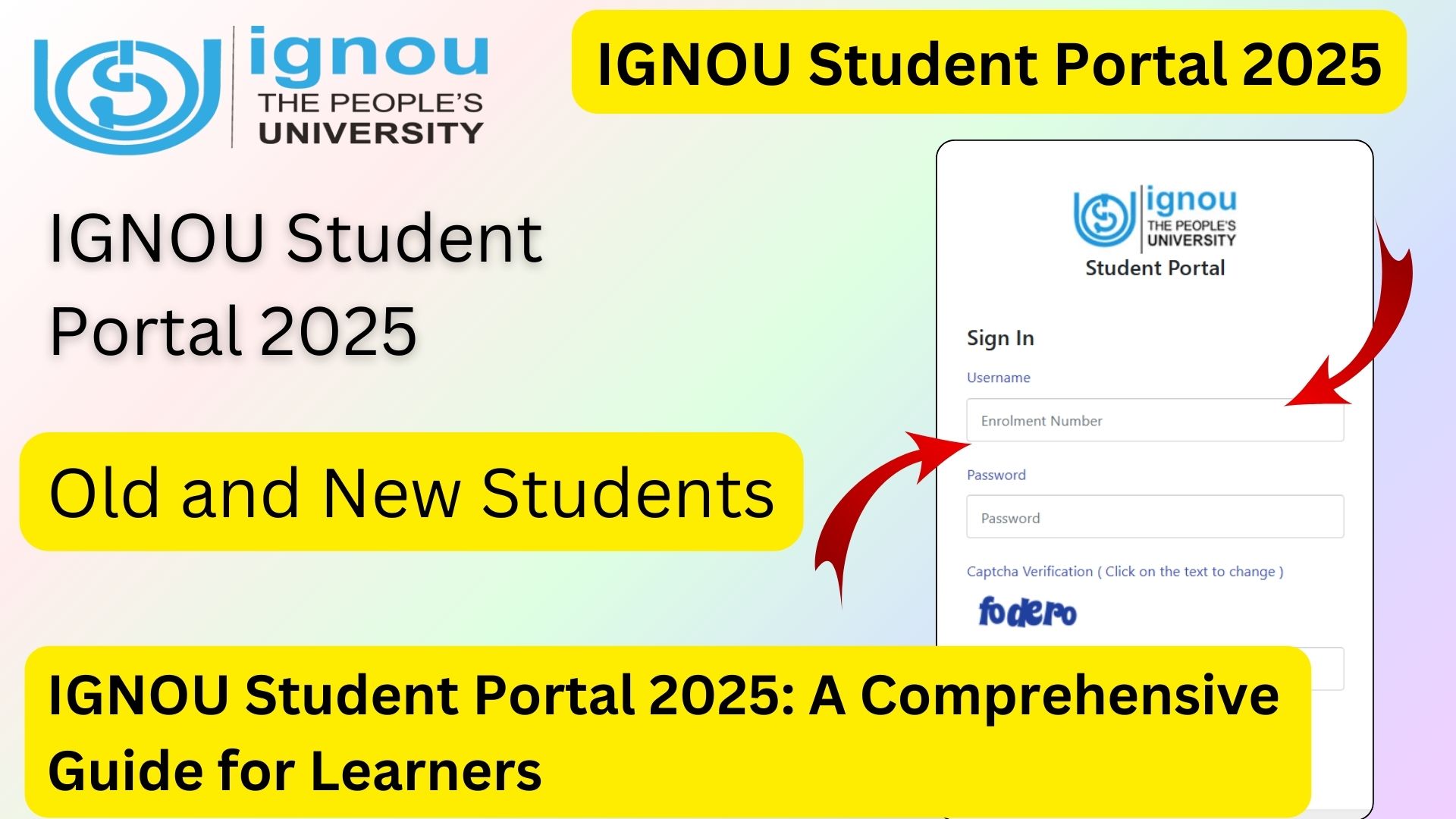 IGNOU Student Portal 2025: A Comprehensive Guide for Learners