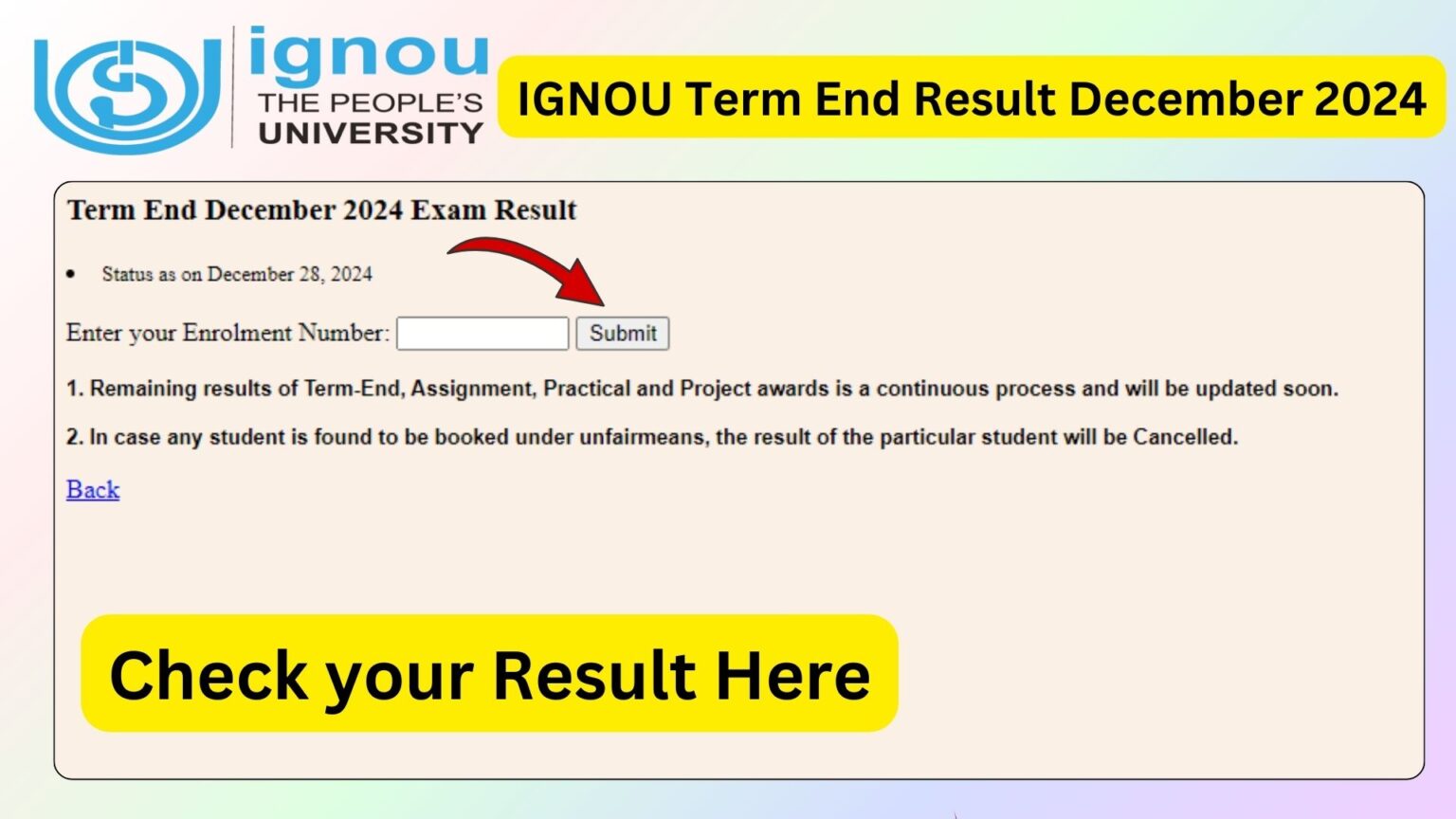 IGNOU Revaluation Results December 2024: A Complete Guide IGNOU Revaluation Results December 2024: A Complete Guide