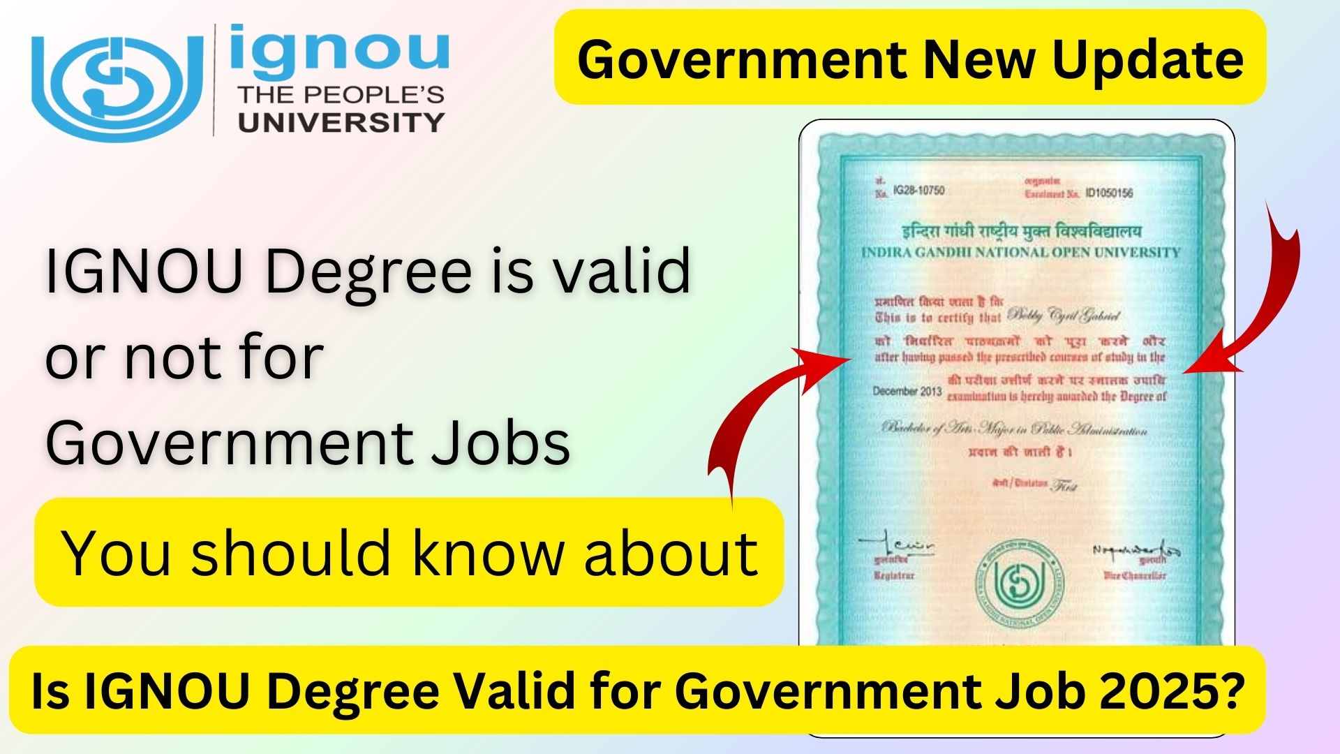 IGNOU Degree Certificate 2025: How to Apply, Download & Track Status