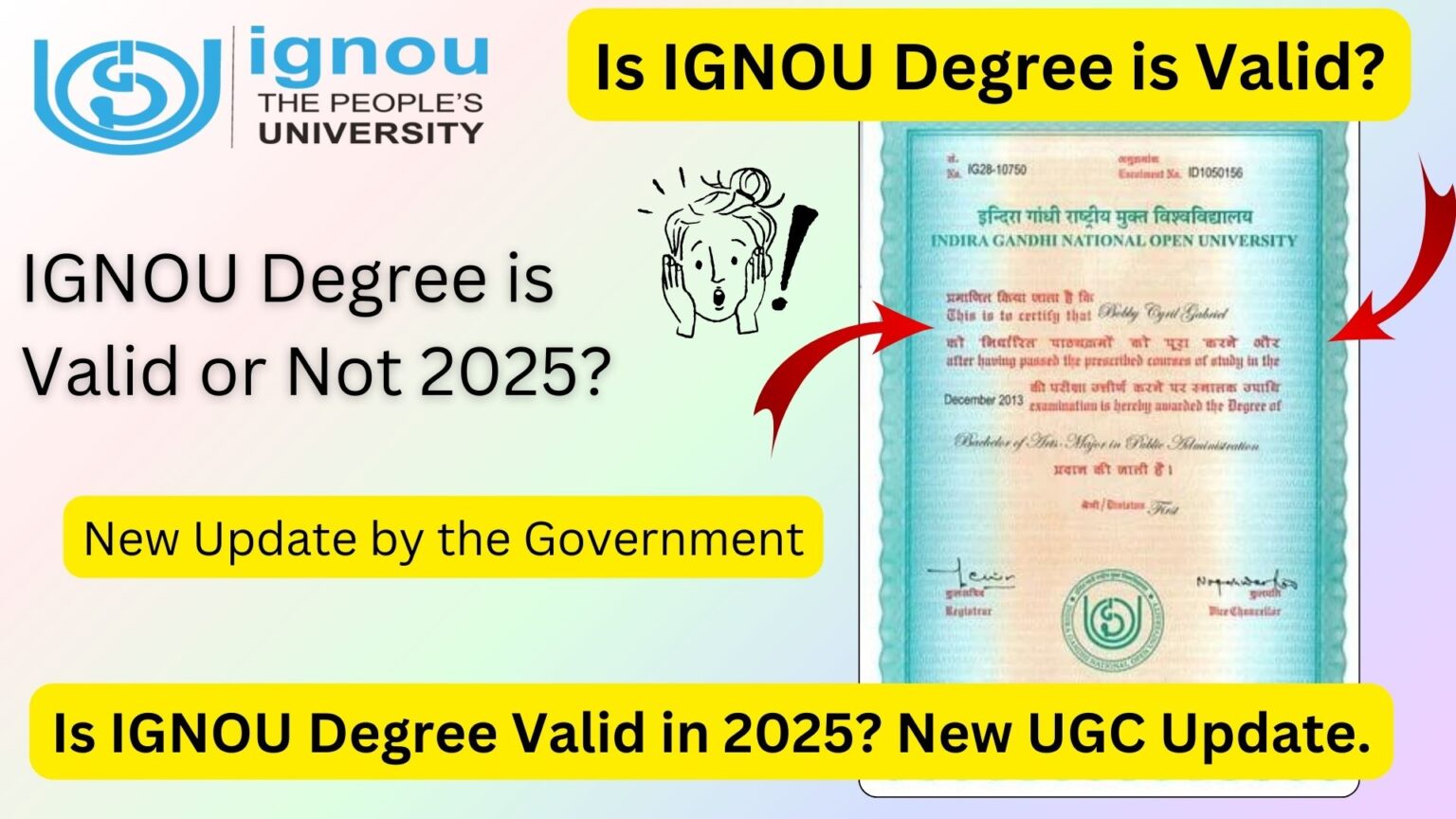 IGNOU Certificate Courses 2025 – Admission, Eligibility, Courses List, and How to Apply