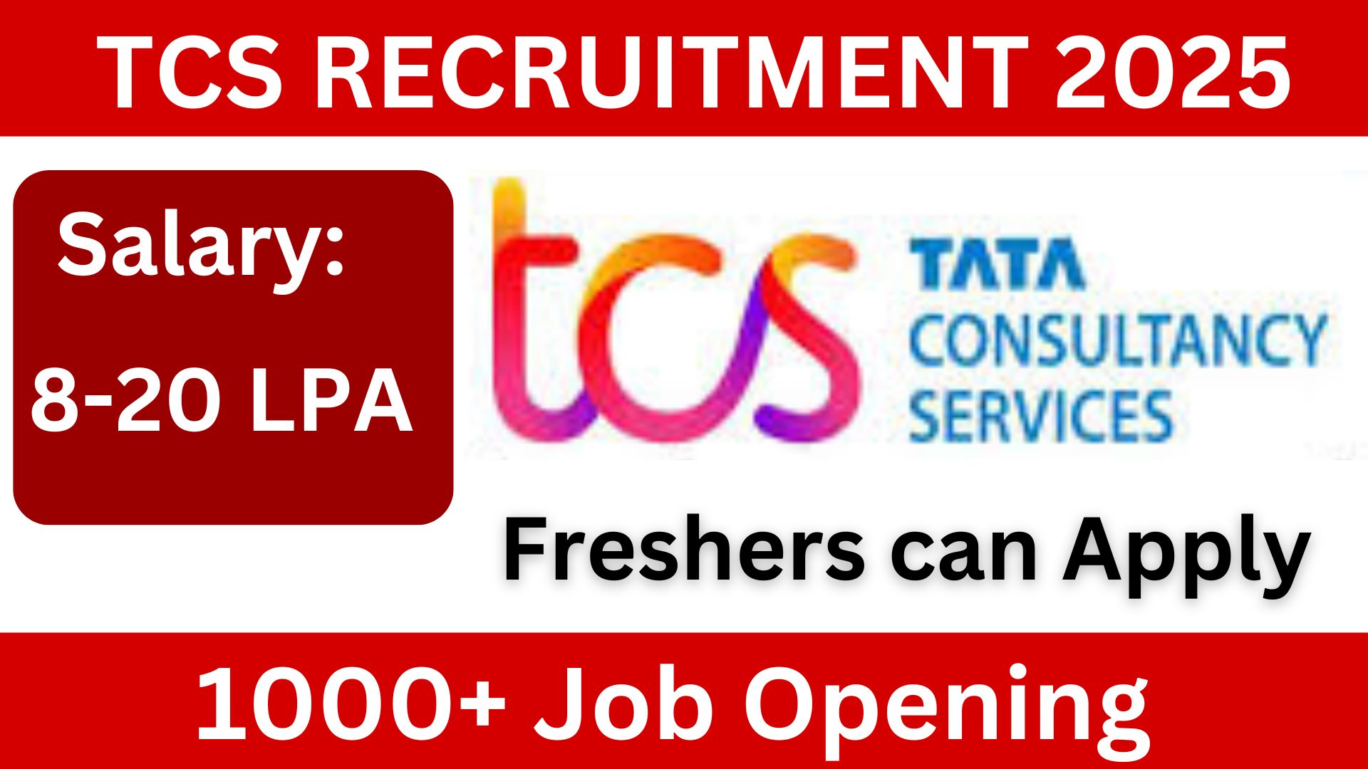 TCS Hiring 2025: Explore Work from Home TCS Hiring 2025: Explore Work from Home