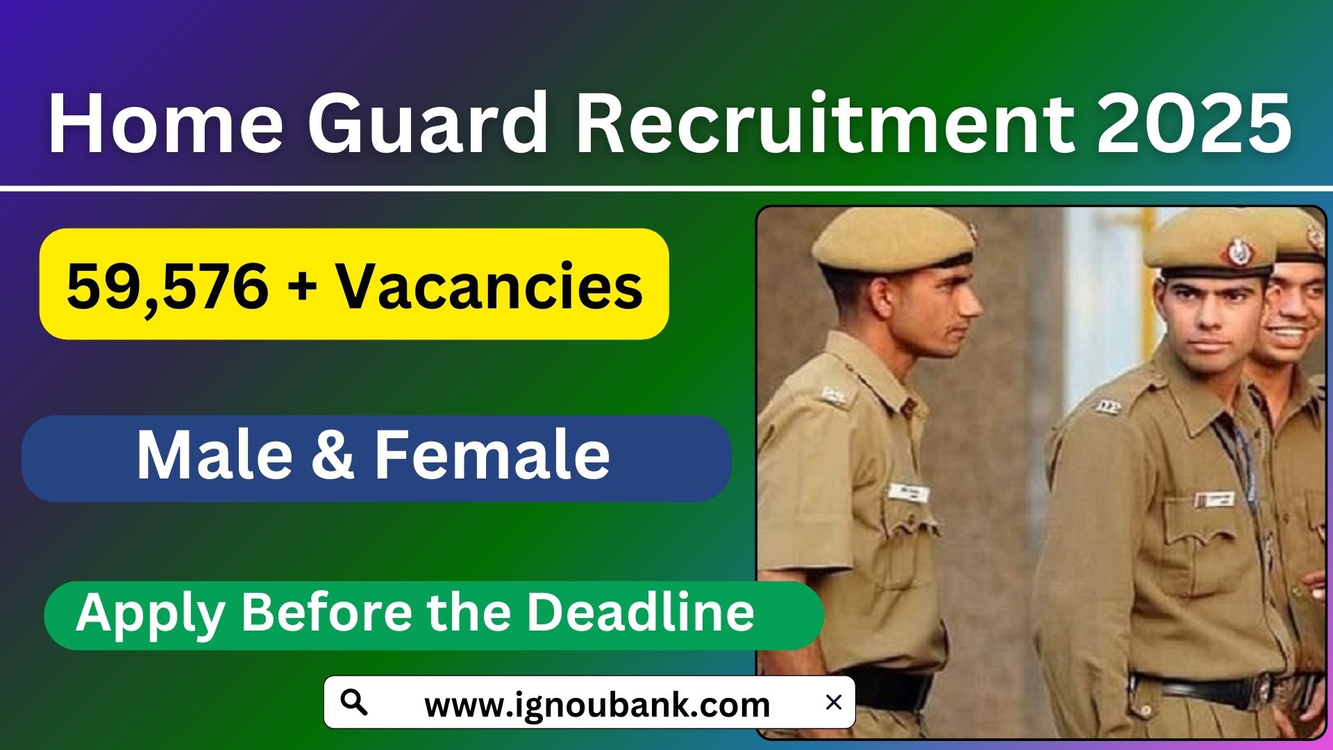 Home Guard Recruitment 2025: Eligibility, Salary, and Selection Process