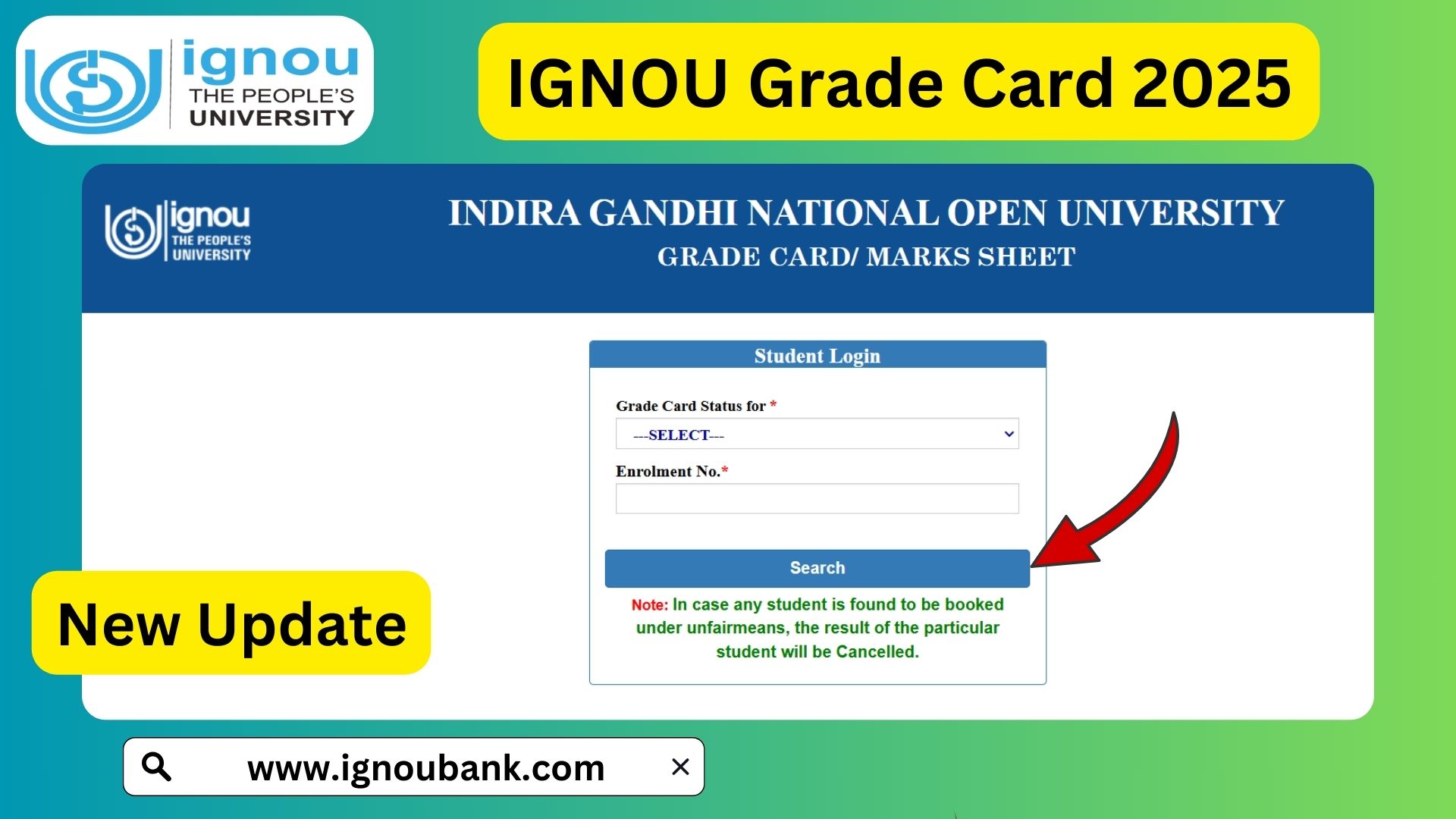IGNOU Grade Card 2025: A Complete Guide to Checking Your Academic Progress
