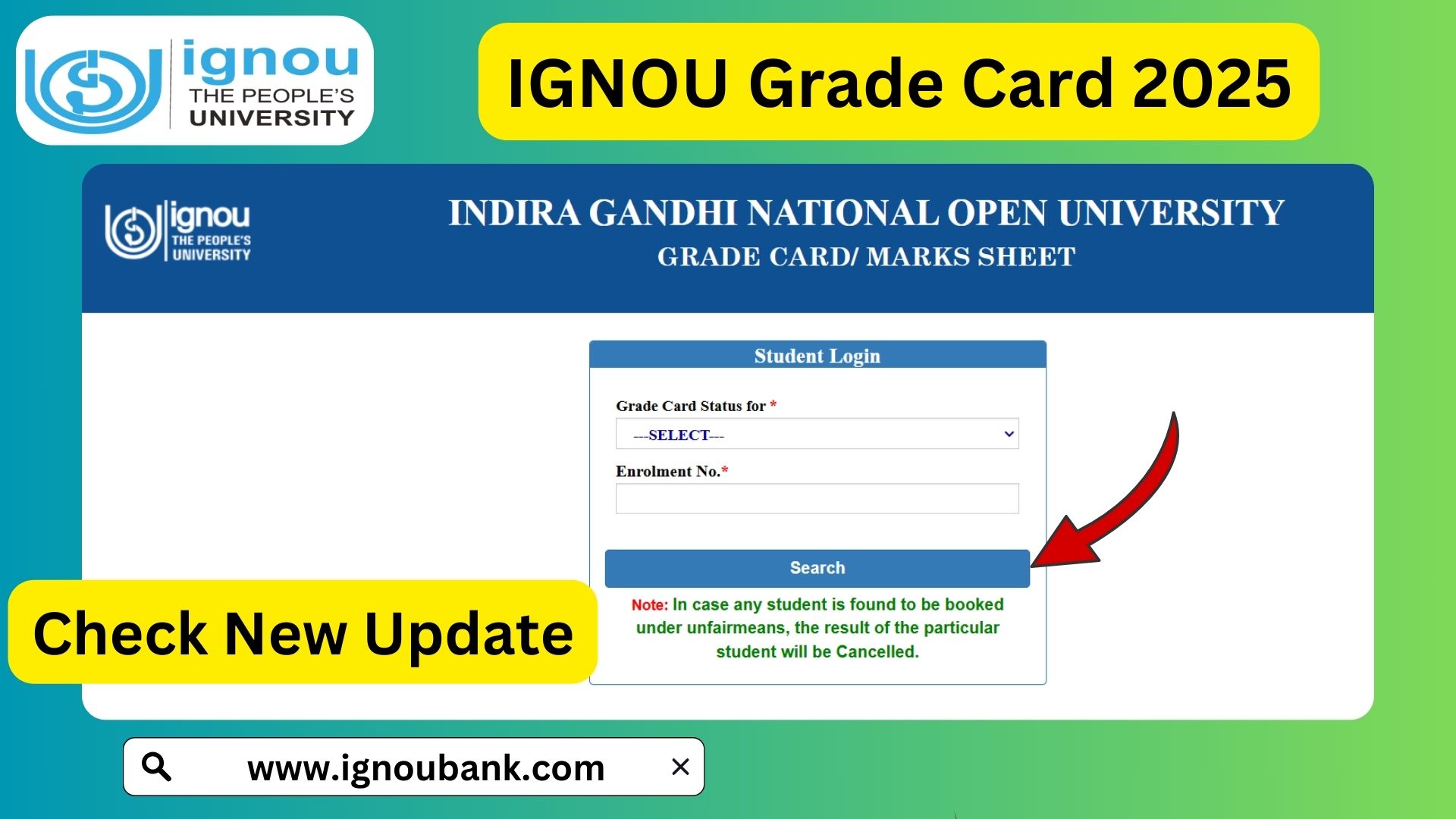 IGNOU Study Material Status 2025 – Check Your Books Dispatch Details