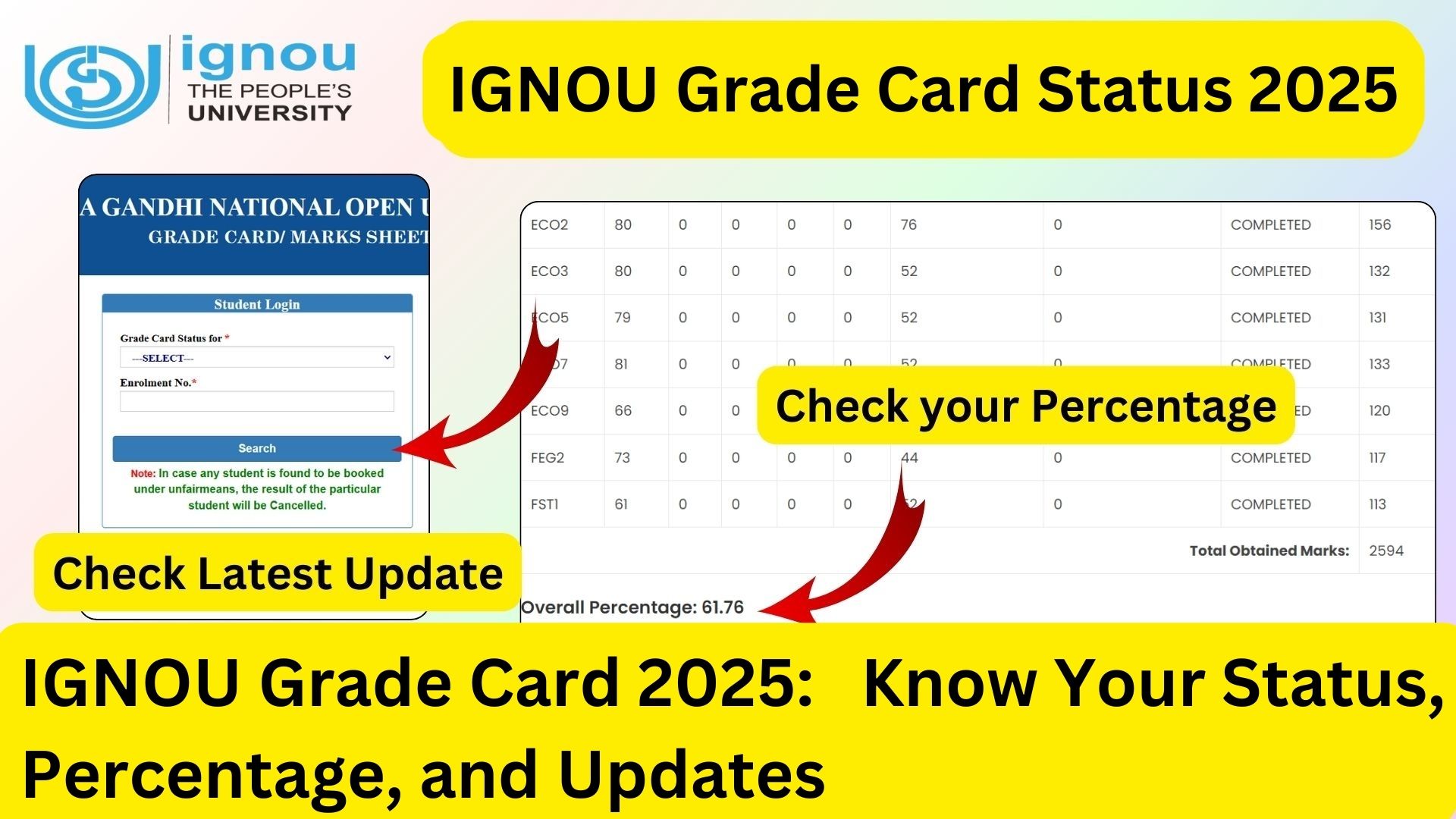 IGNOU Grade Card Status 2025: Your Ultimate Guide to Tracking Progress
