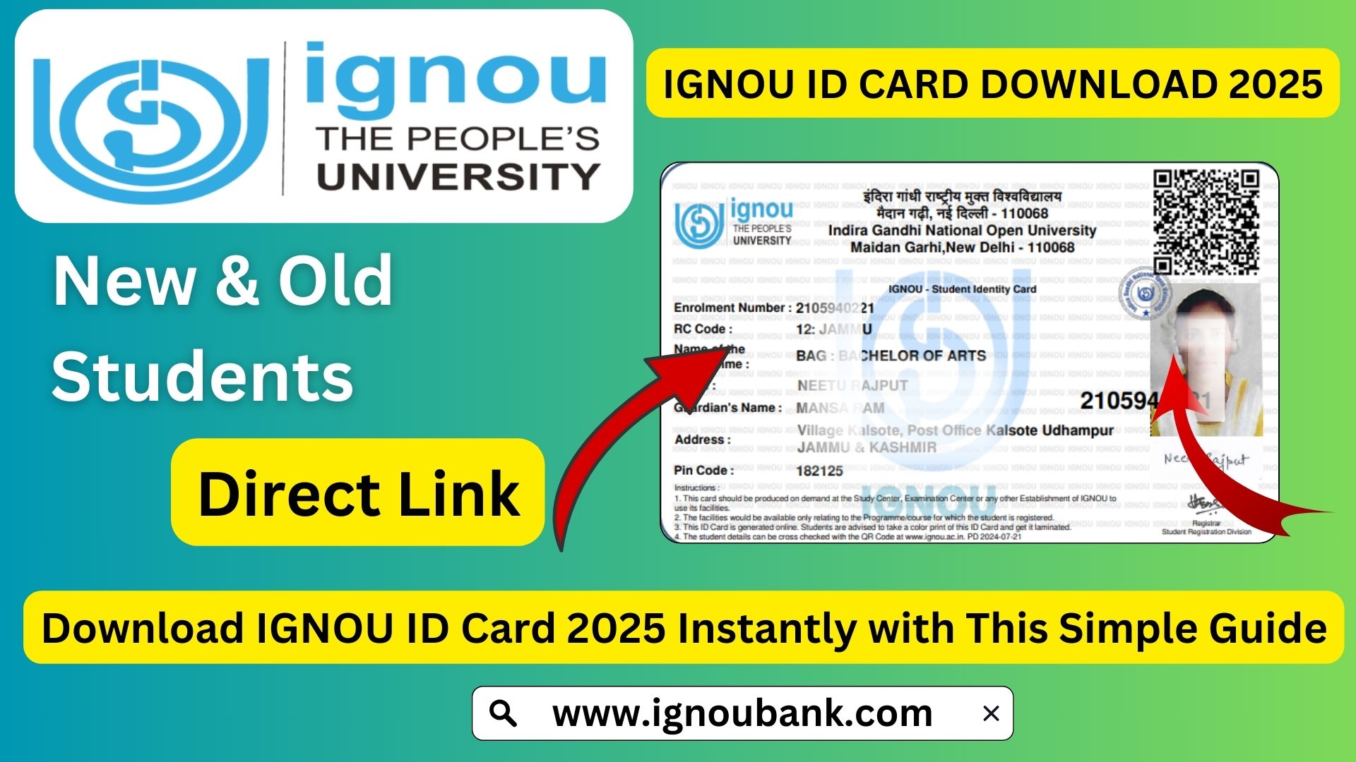 IGNOU Student Portal 2025: Complete Guide for Students