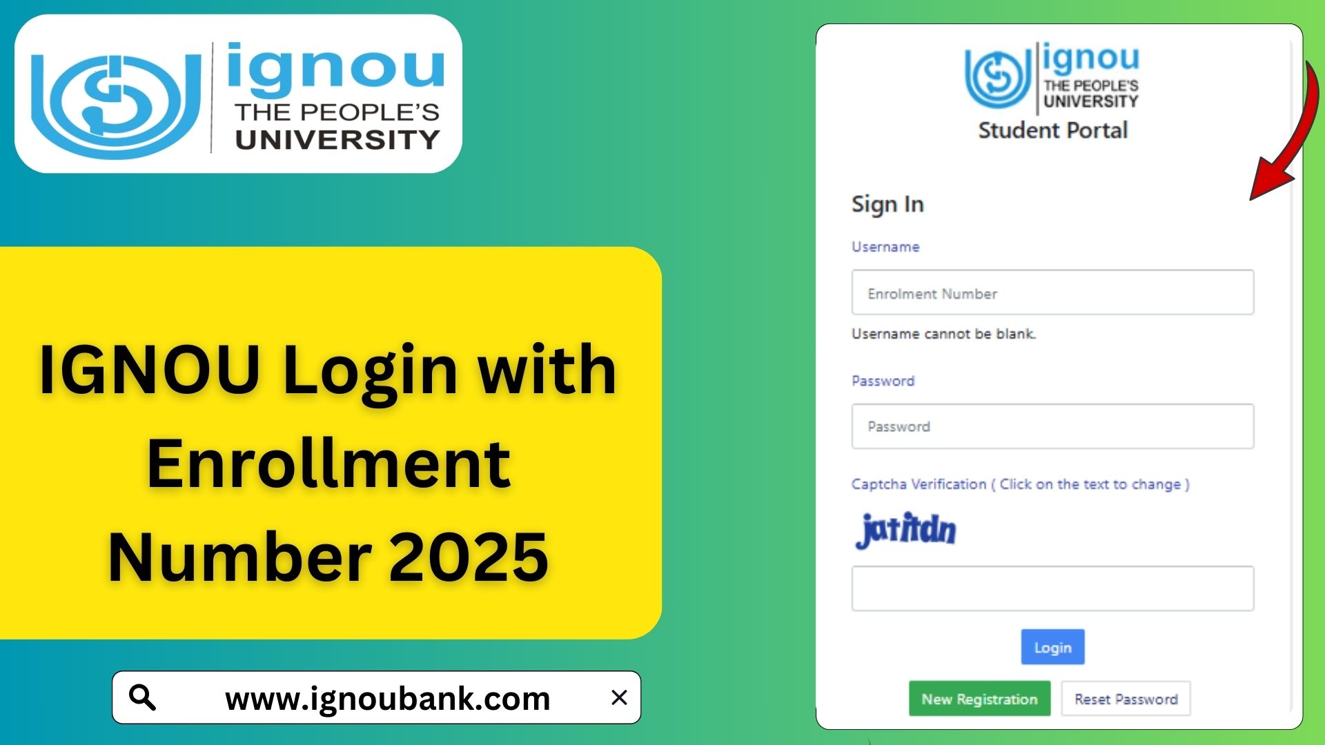 IGNOU Login with Enrollment Number 2025: A Complete Guide