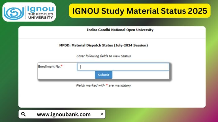 IGNOU Study Material 2025 – Complete Guide to Access Free Books, Soft ...