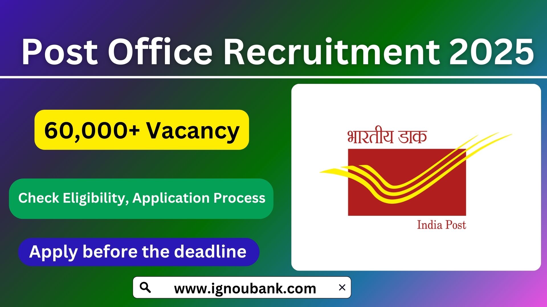 Post Office Recruitment 2025: A Golden Opportunity for Aspiring Candidates