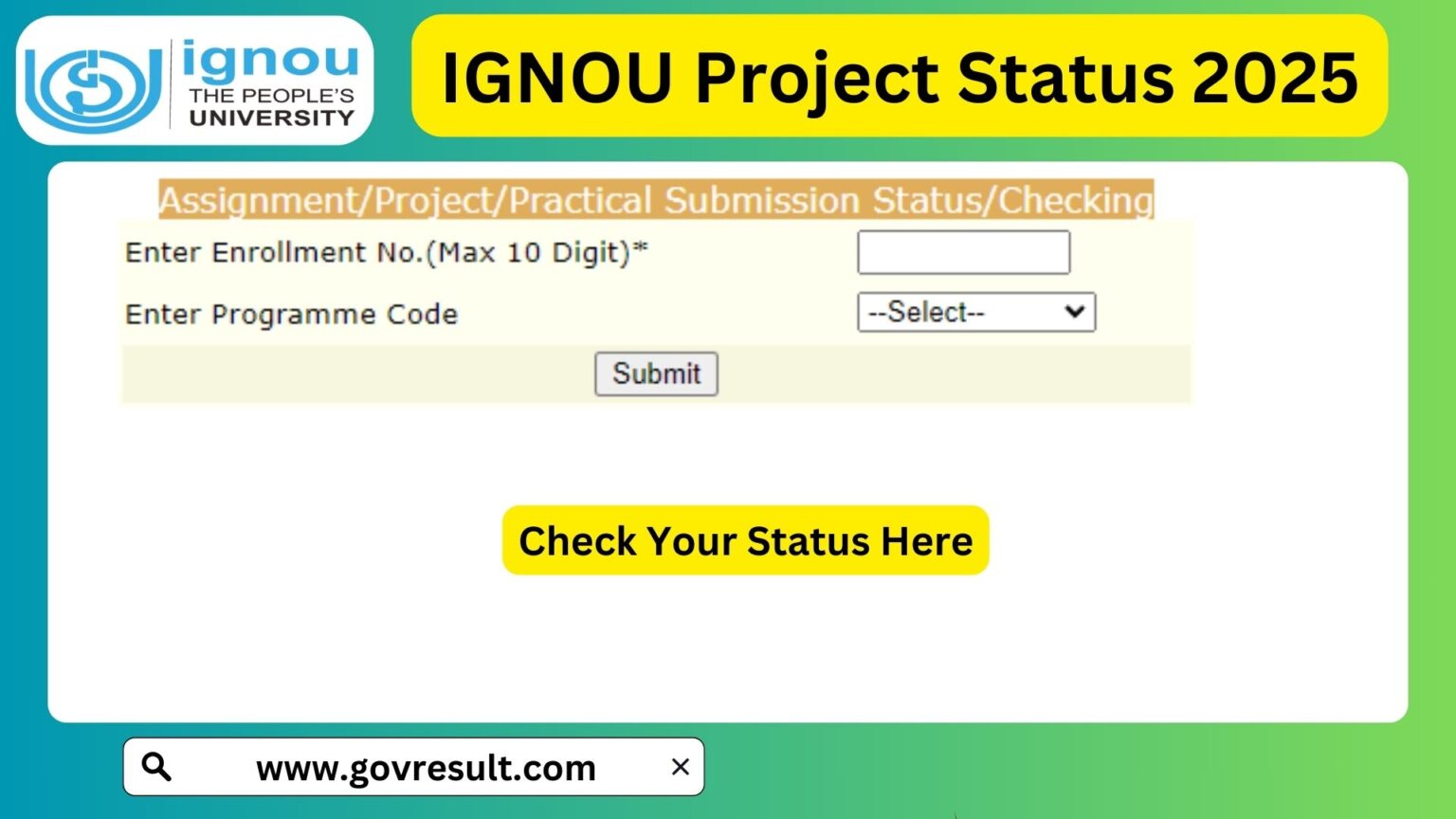IGNOU Result June 2025 – Complete Guide to Check Term-End Exam Results