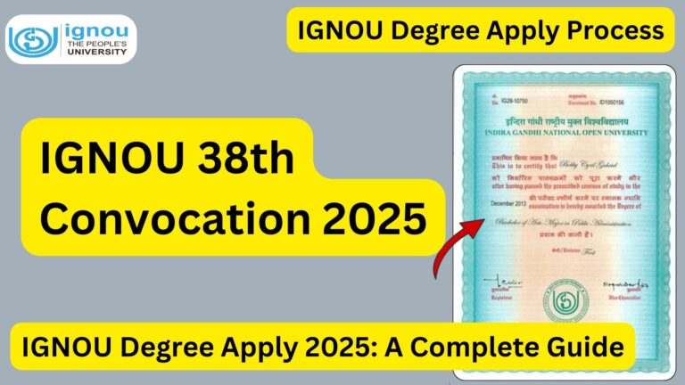 IGNOU Assignment Status Check Link 2025: Complete Guide