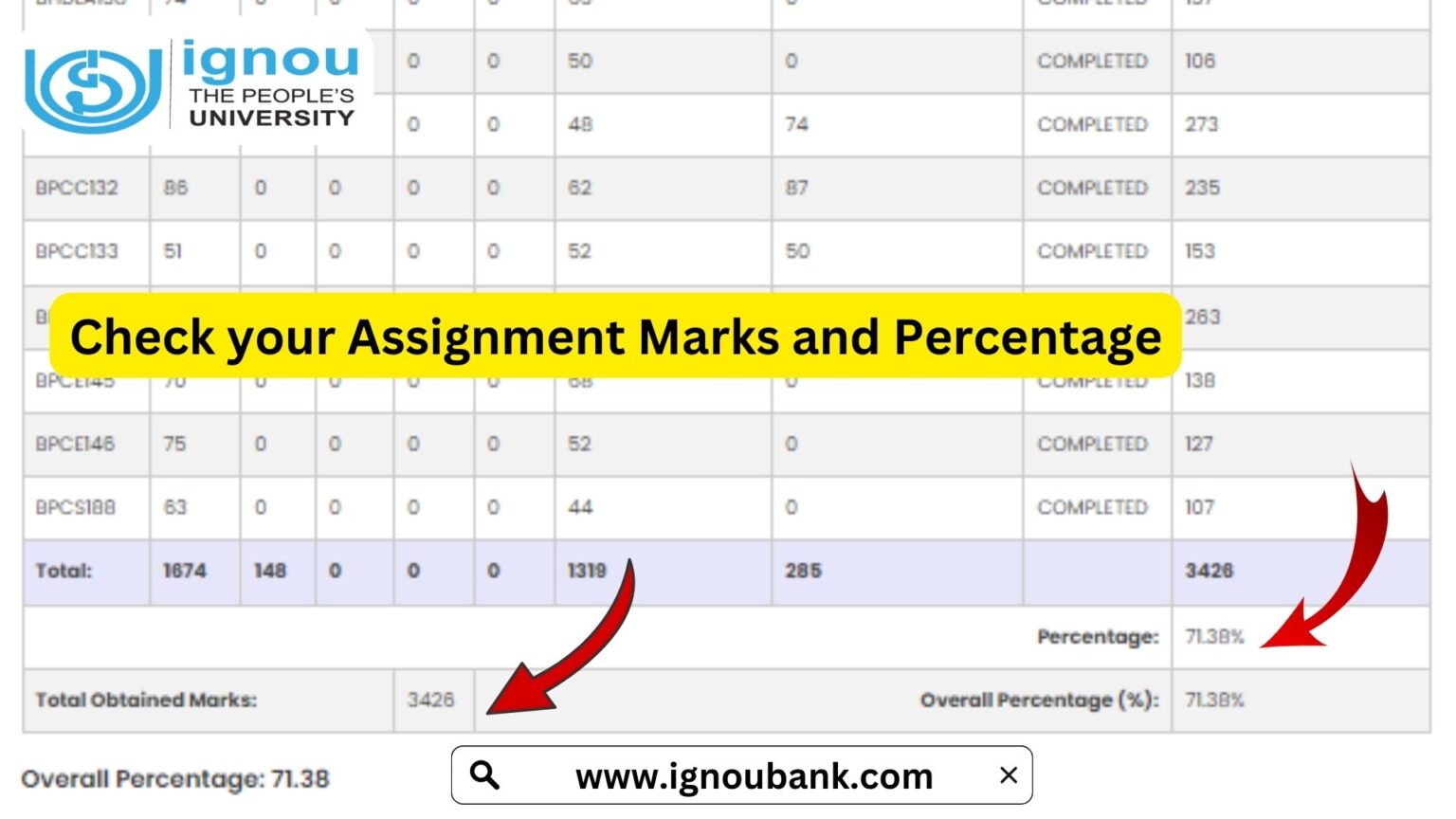 Ignou Assignment Marks 2025 Check Status Updates And Important Information