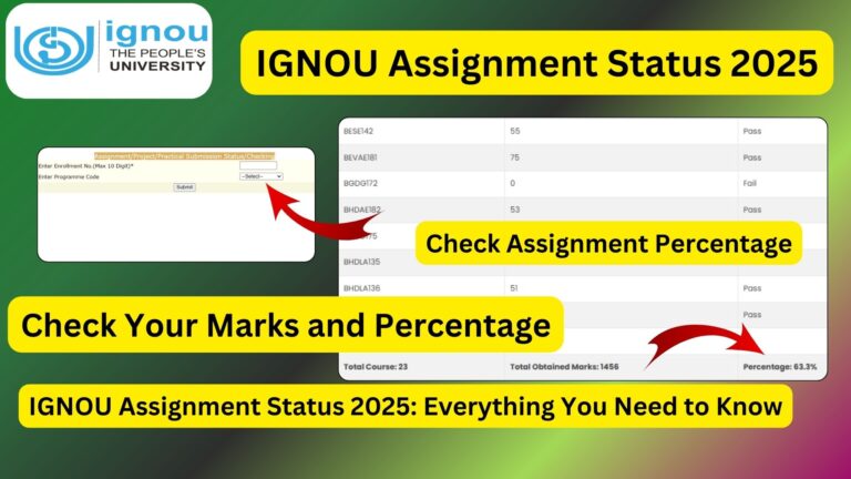 IGNOU Marksheet Dispatch Status 2025: Complete Guide to Track Your ...