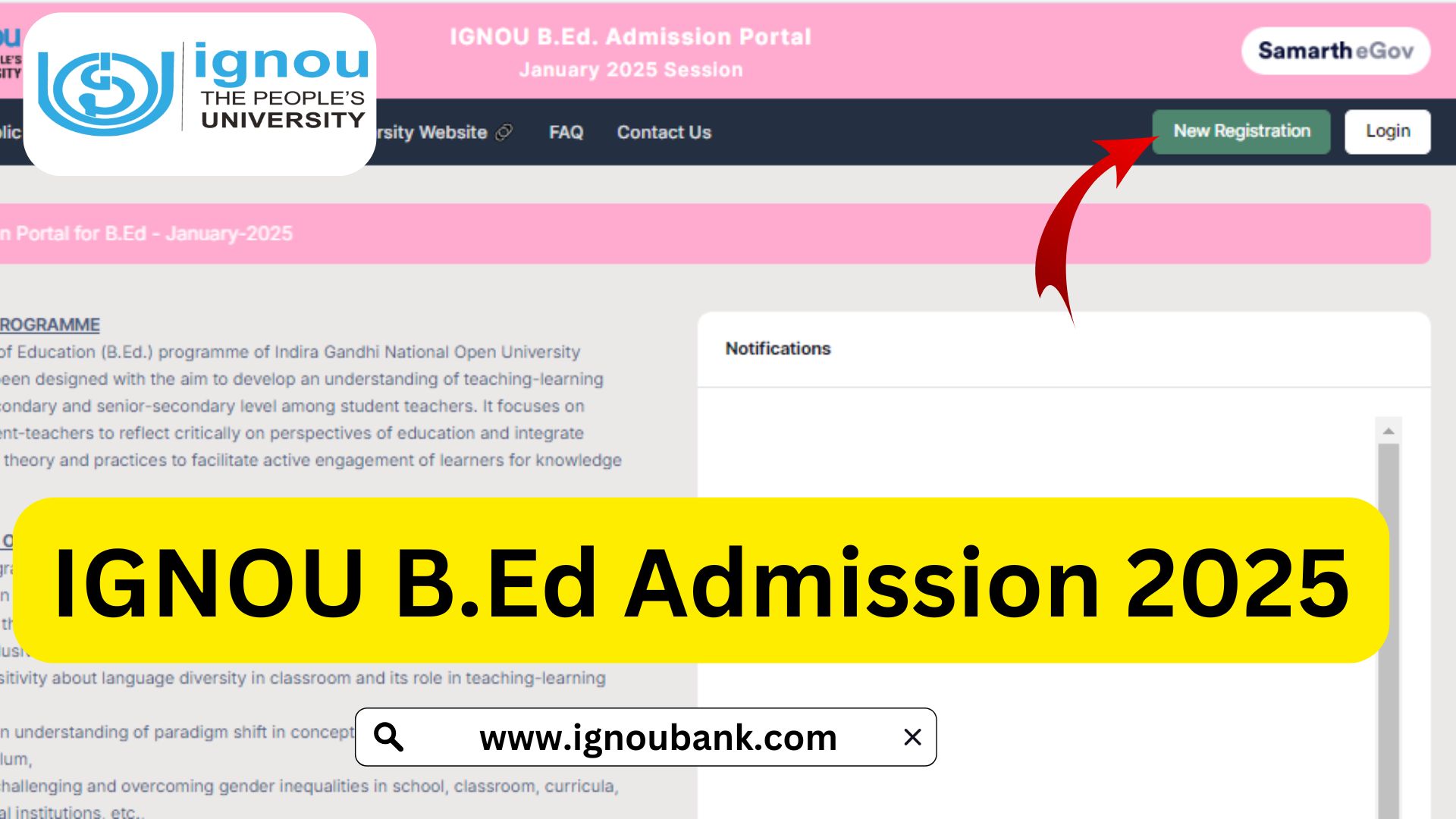 IGNOU BEd Admission 2025: Complete Guide to Eligibility, Application ...