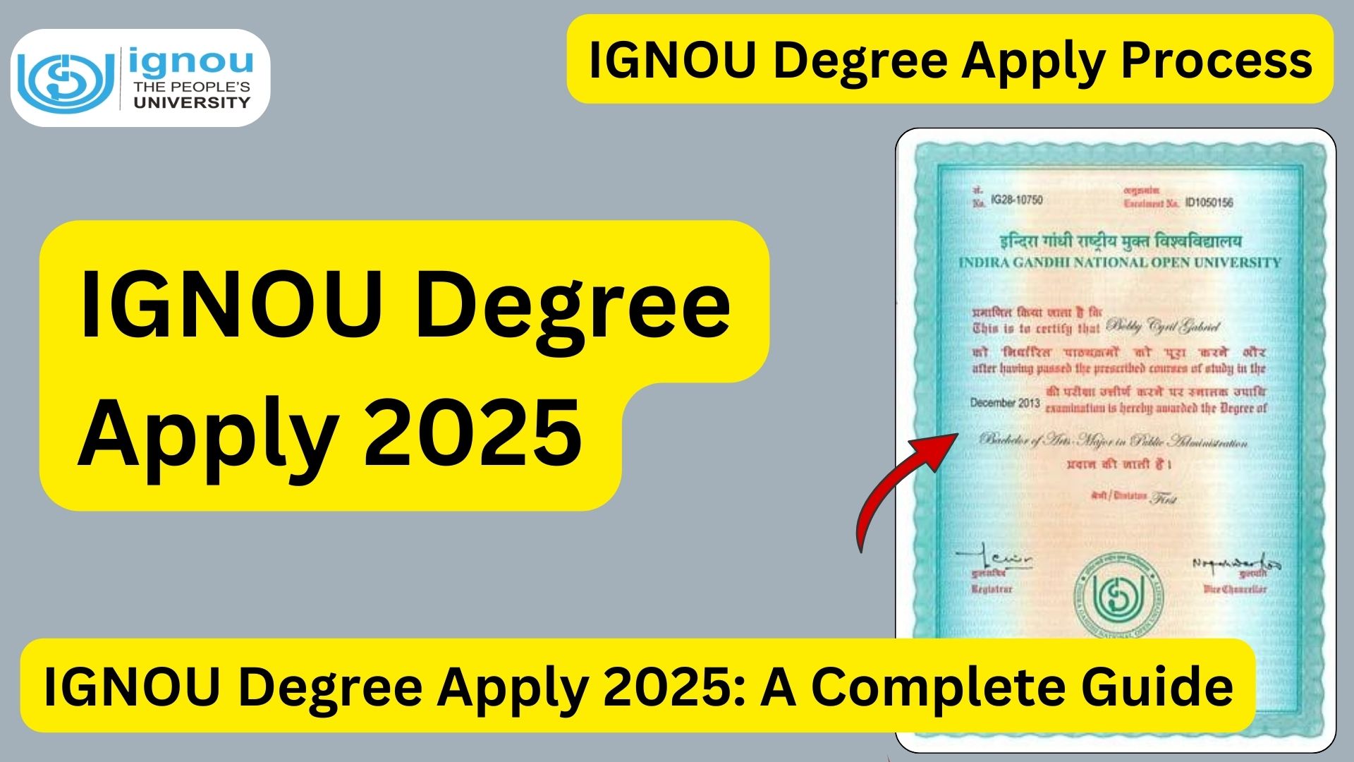 IGNOU Study Material PDF – Complete Guide for Students