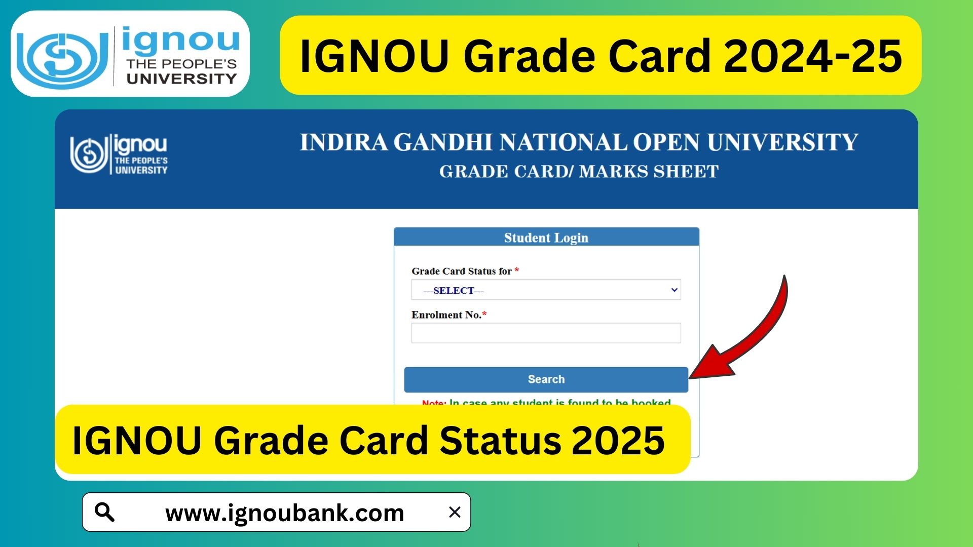 IGNOU Grade Card 2024-25: How to Check, Understand, and Improve Your Scores