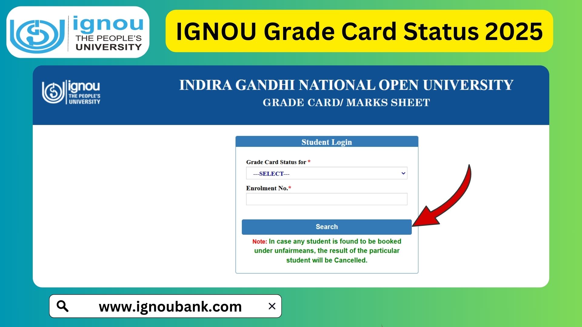 IGNOU Registration Status 2025 – Step-by-Step Guide to Track Your Admission