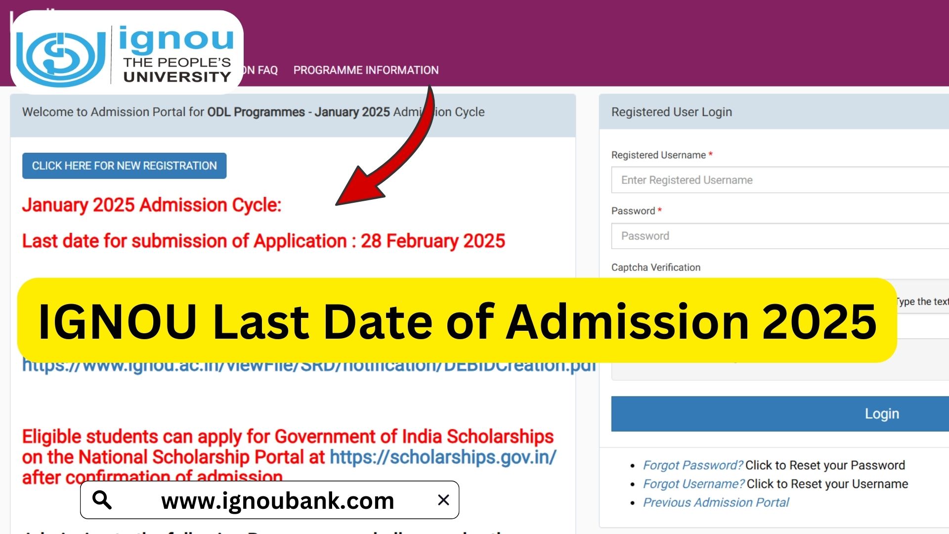 IGNOU Admission Status 2025 – Complete Guide to Check Your Admission Confirmation