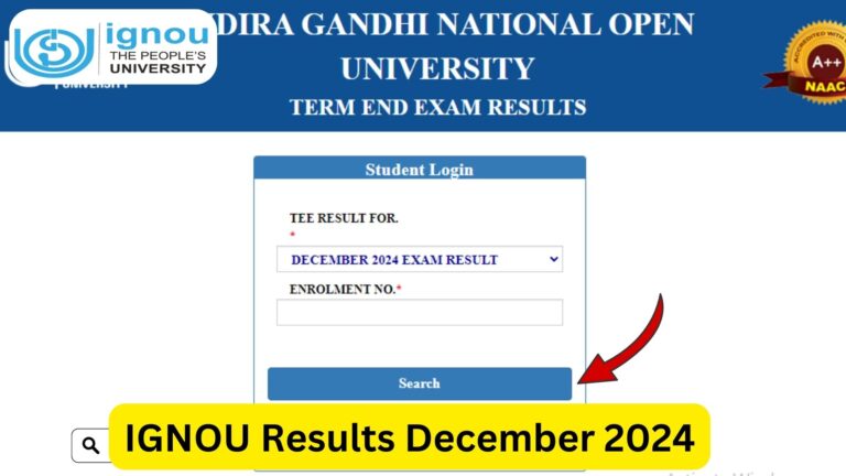 IGNOU Results December 2024: Check Your Scorecard & Important Updates IGNOU Results December 2024: Check Your Scorecard & Important Updates