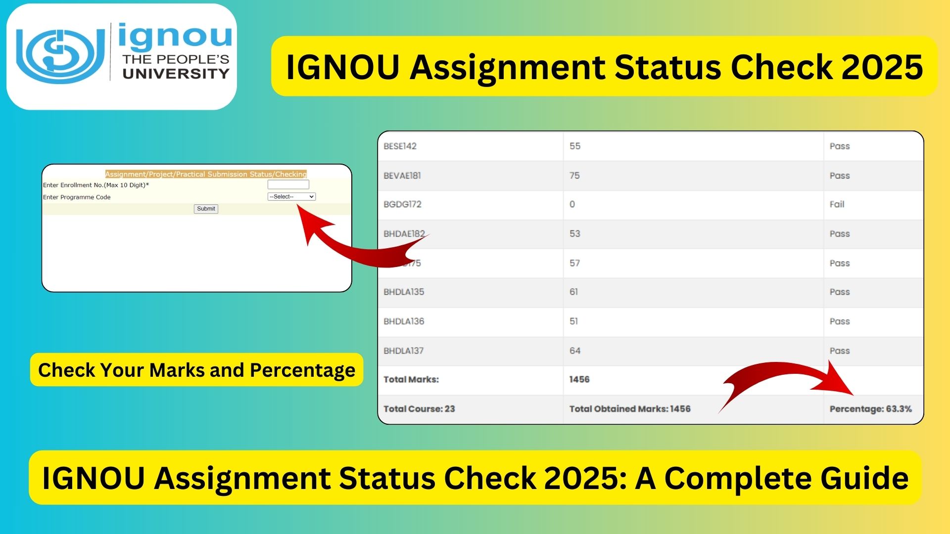 IGNOU Assignment Status Check 2025: A Complete Guide