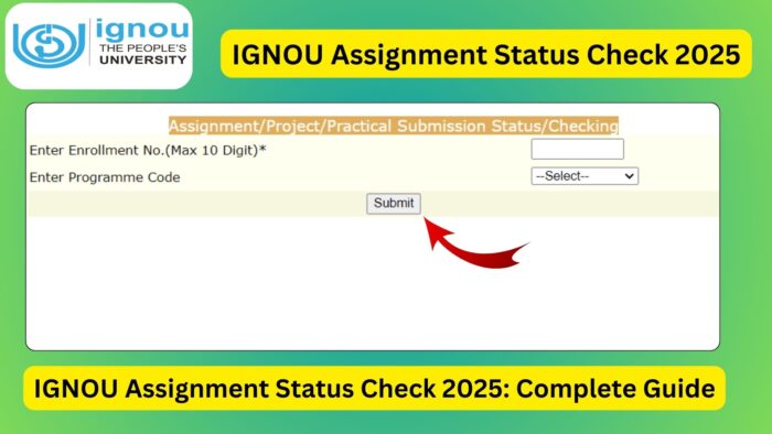 IGNOU Assignment Front Page 2025: Format, Guidelines & Download Link