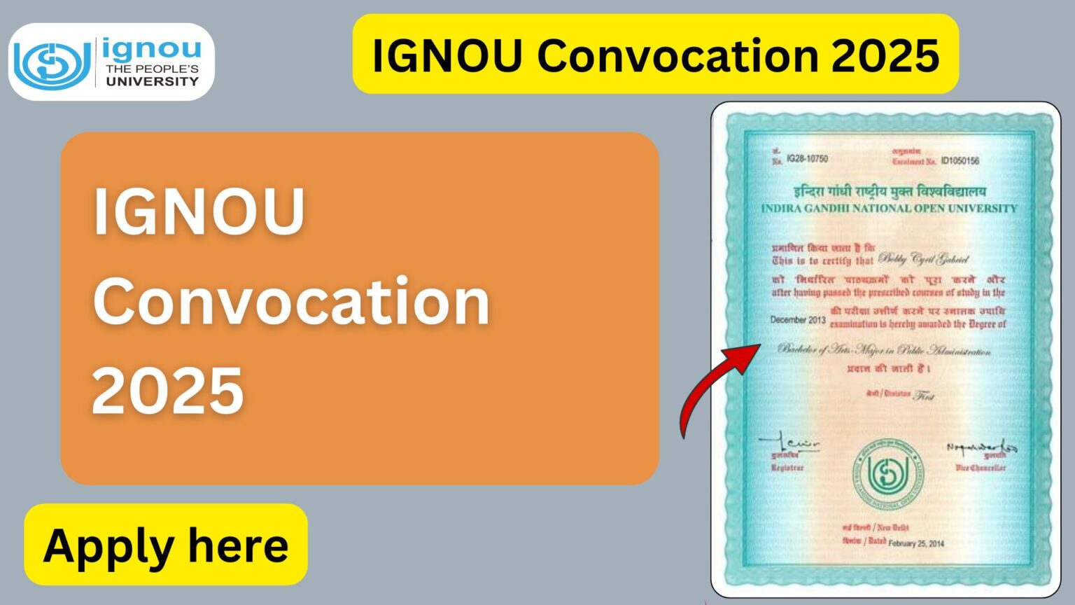 IGNOU Exam Registration 2025: Complete Guide