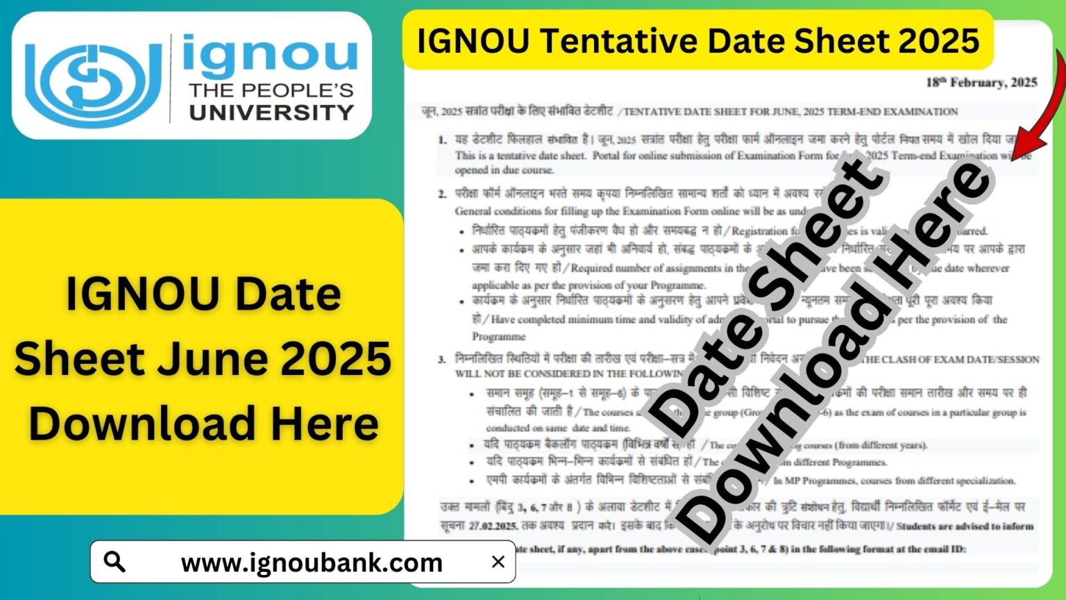 IGNOU Percentage Calculator 2025 – How to Calculate Your IGNOU ...
