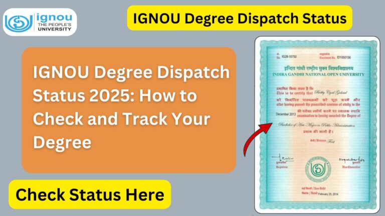 IGNOU Degree Apply Online Link 2024: A Complete Step-by-Step Guide