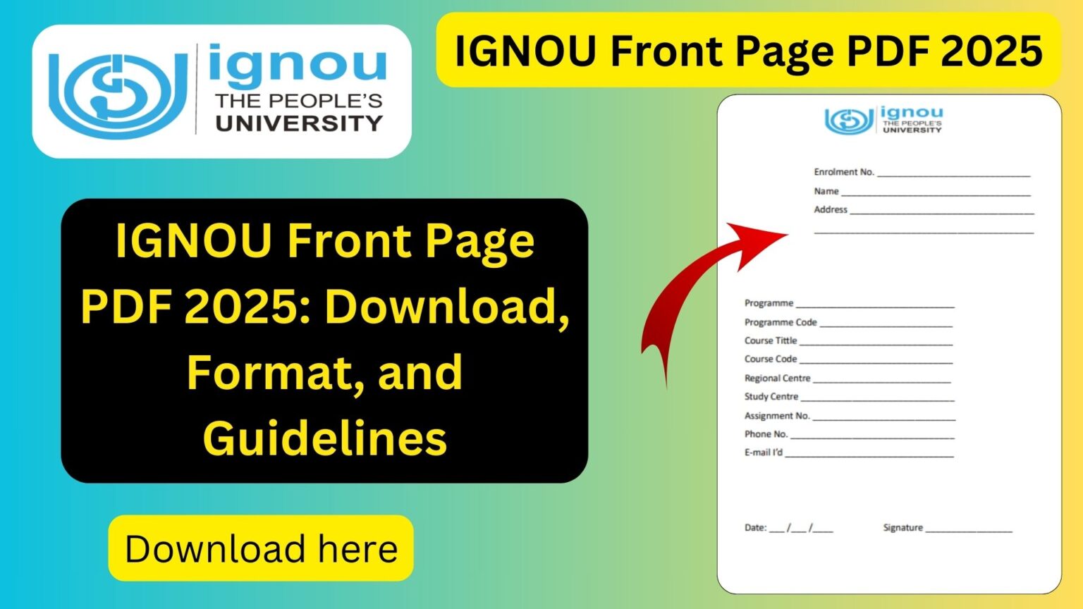 IGNOU Previous Year Question Papers for December 2025 | Solved PDF Free