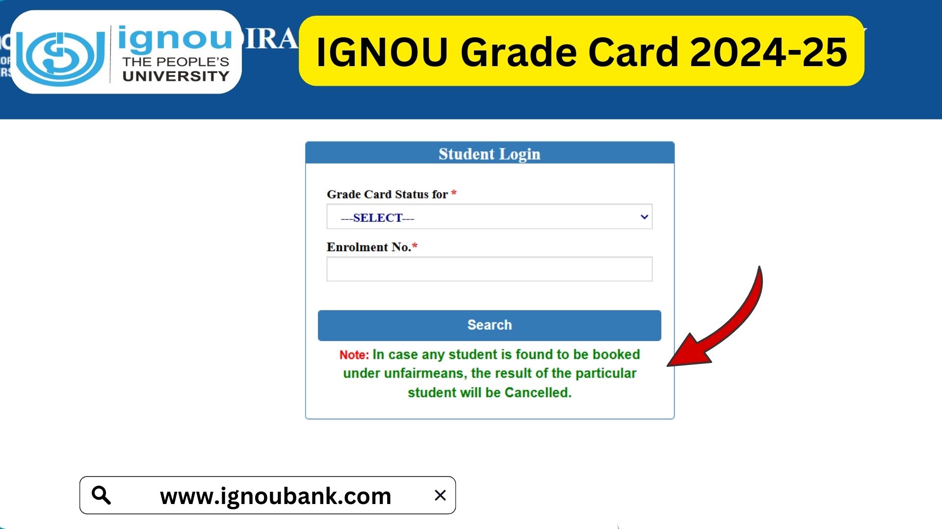 IGNOU Admit Card 2025: Download Hall Ticket for June & December Term ...