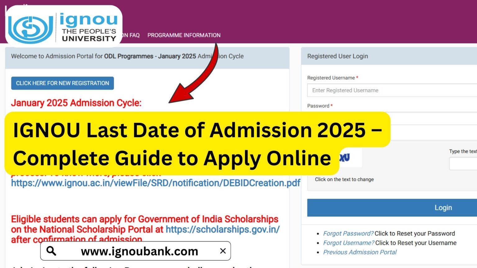 DECE IGNOU Admission 2025 – Complete Guide to Apply Online