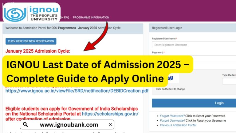 IGNOU Admit Card June 2025 – Download Your Hall Ticket Now