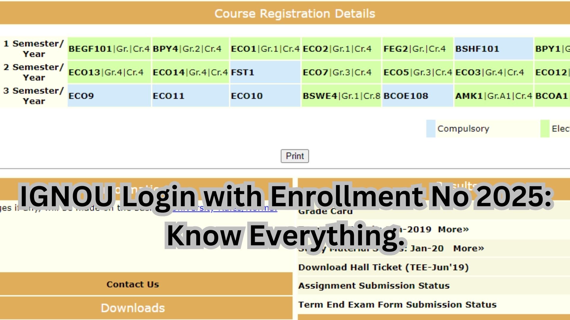 IGNOU Login with Enrollment No 2025: Direct Link