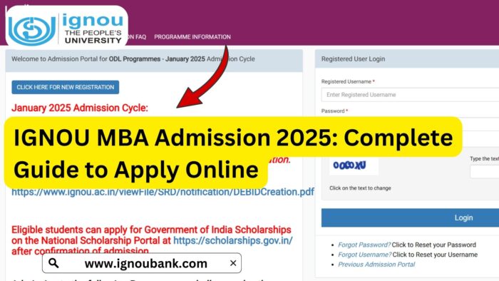 IGNOU Admission 2025: Complete Guide to Apply for UG, PG, Diploma ...