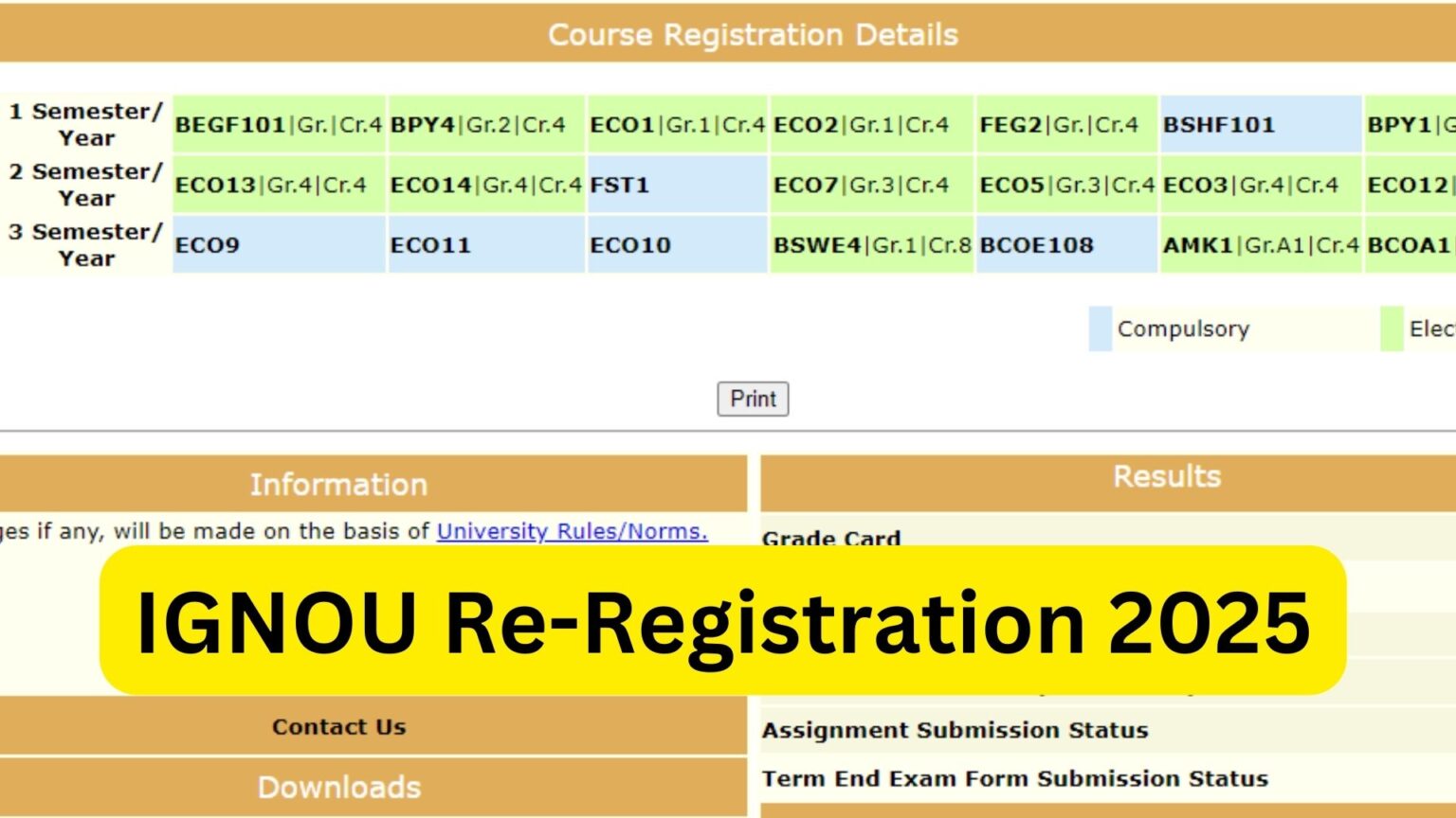 IGNOU Hall Ticket 2025 – Direct Download Link, Guidelines, and Full Process