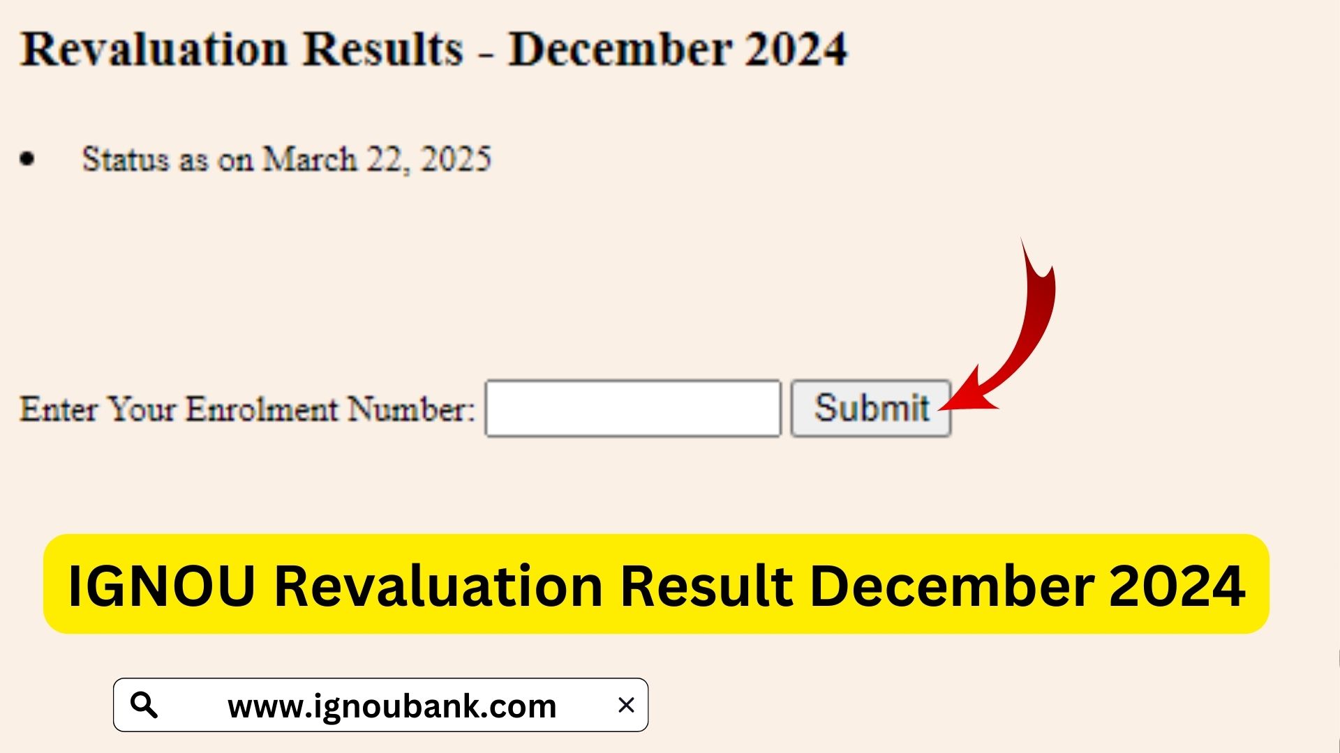IGNOU Revaluation Result December 2024: Check Your Updated Marks