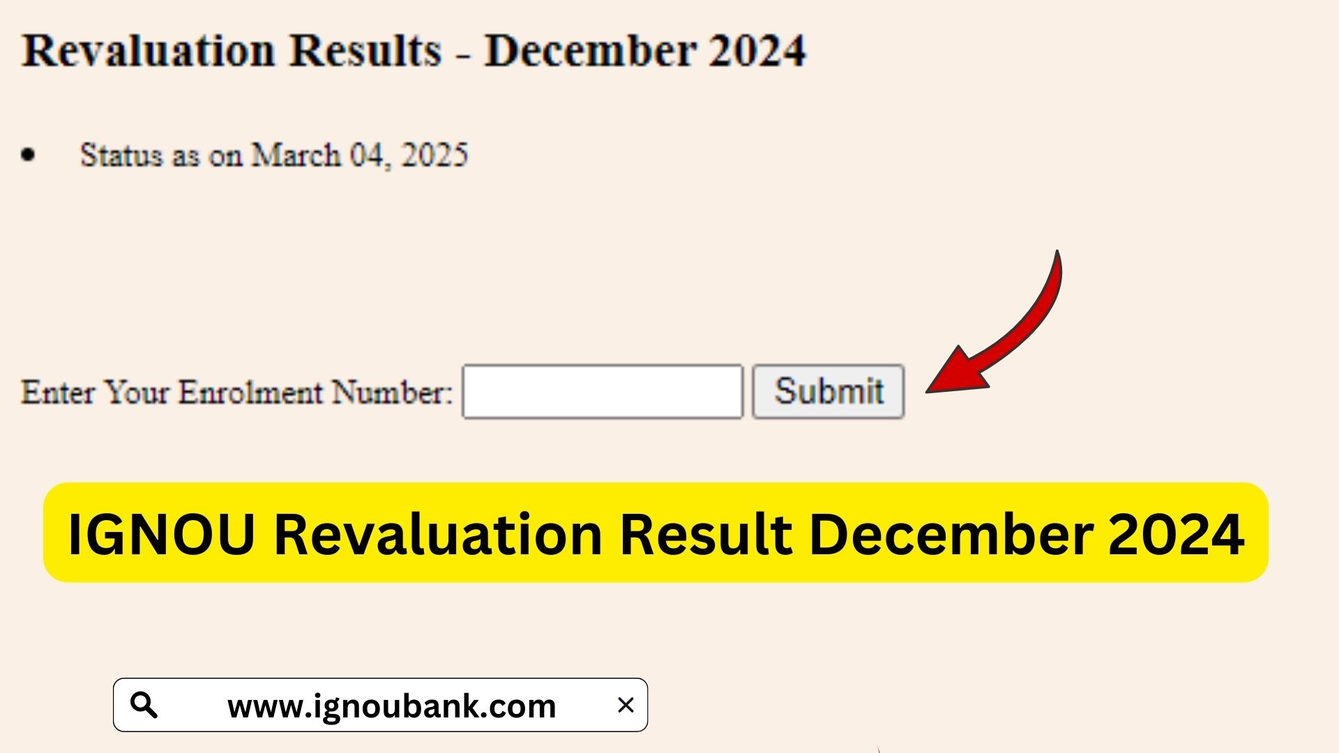 IGNOU Revaluation Result December 2024: Check Your Updated Scores Now!