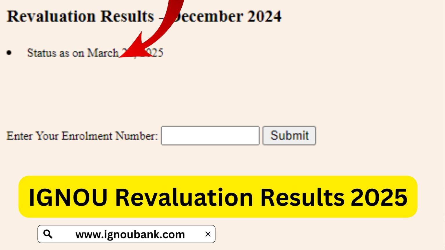 IGNOU Revaluation Results 2025 – Complete Guide to Checking Your Re-evaluation Scores