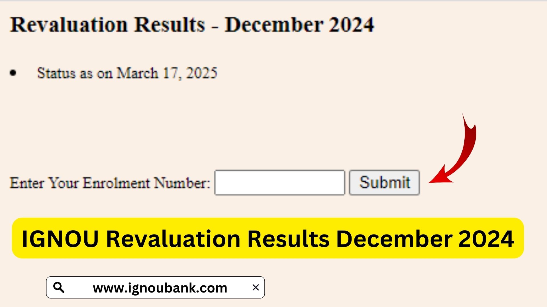 IGNOU Revaluation Results December 2024: How to Check & Important ...