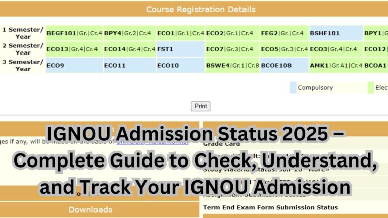 IGNOU BEd Admission 2025: A Complete Guide for Aspiring Teachers